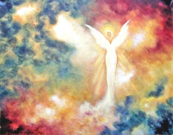 Marina Petro ~ Adventures In Daily Painting: Angel Light, Angel Art ...