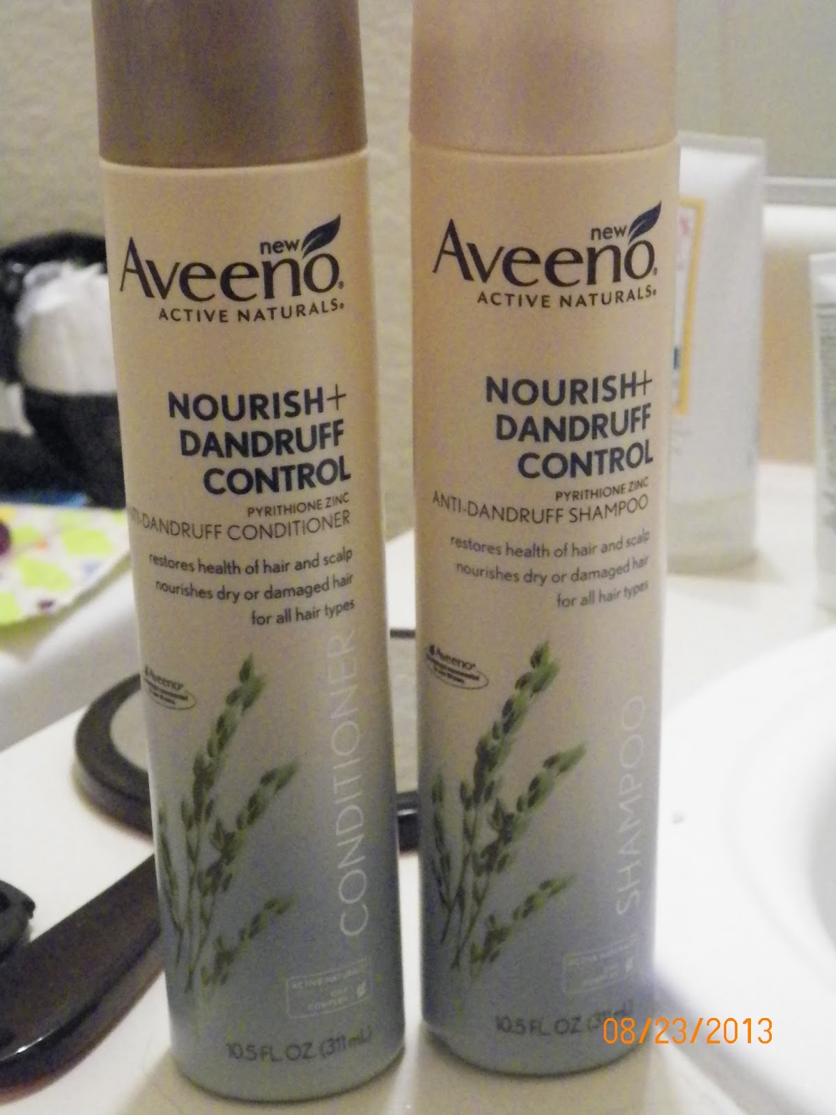 mygreatfinds: Aveeno Nourish+ Dandruff Control Shampoo and Conditioner ...