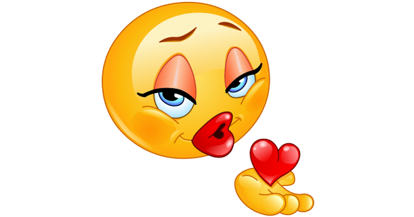 Blowing a Kiss | Symbols & Emoticons