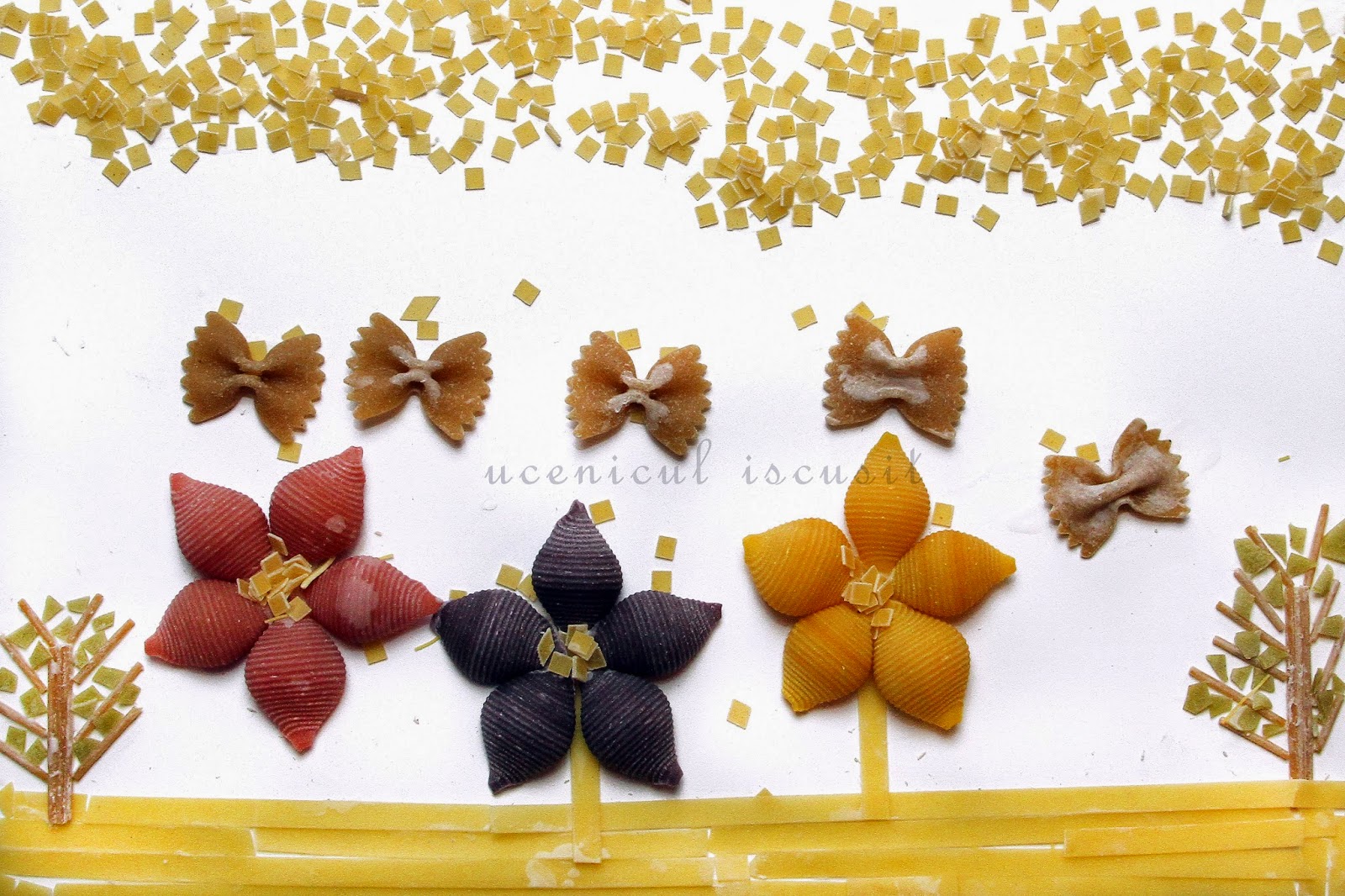 Ucenicul Iscusit: ATELIER DE COLAJ CU PASTE FAINOASE