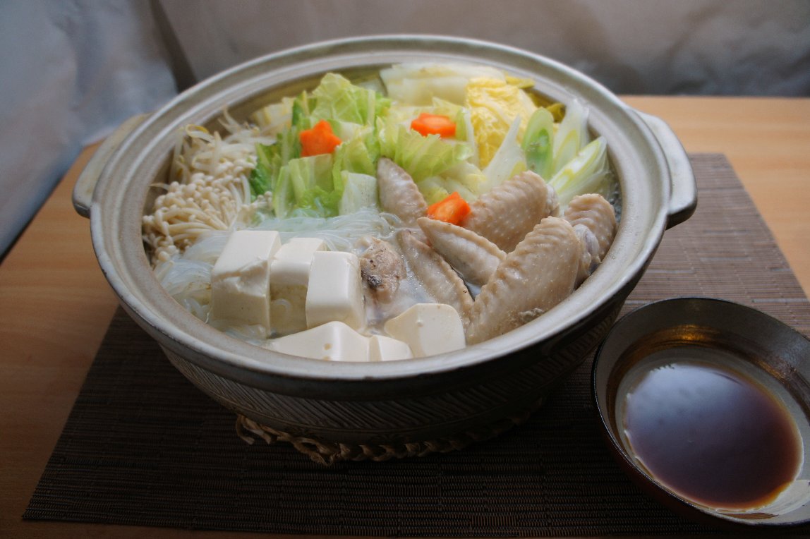 Simple Cooking Reiko Style: How to make "Tori-no Mizutaki Nabe (Simple ...