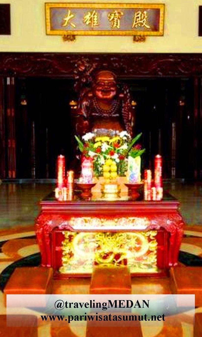 Maha Vihara Maitreya Medan Terbesar Di Indonesia - Pariwisata Sumut