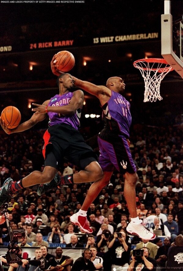 Terrence Ross in Vince Carter jersey - Sprite Slam Dunk Contest ...