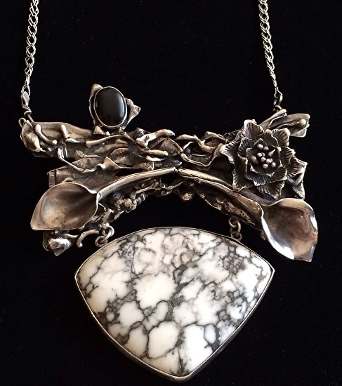B. Marks Art and Jewelry: Sterling Silver Handmade Necklace by ...