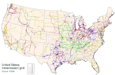 Green Energy Thoughts: National Power distribution grid, High Voltage