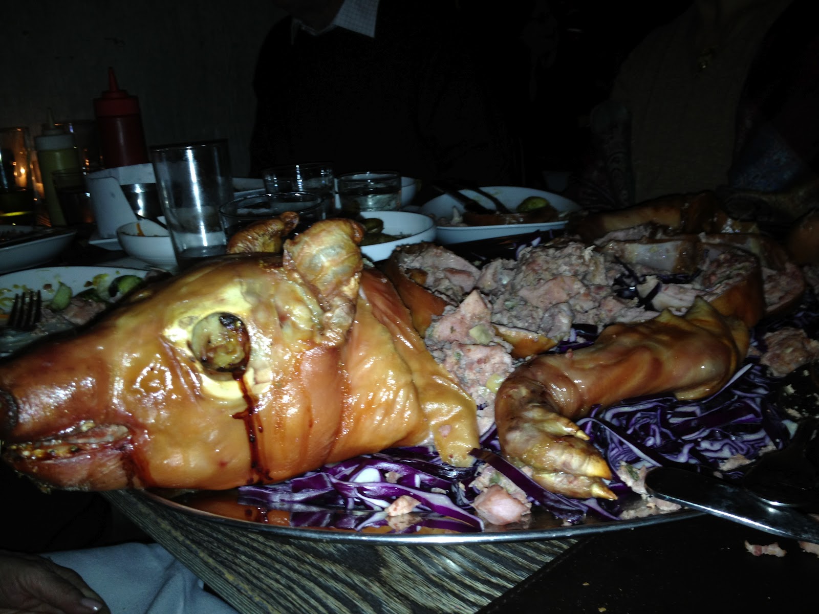 the whining diner and wellfedfred: the whole hog - pig dinner at DBGB ...