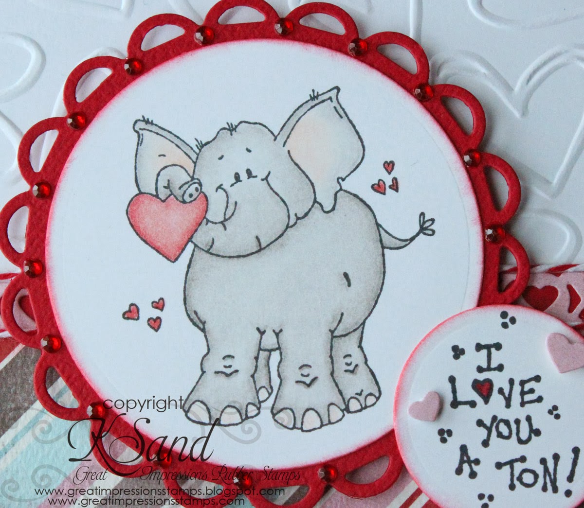 Luv 2 Scrap n' Make Cards: Love You A Ton