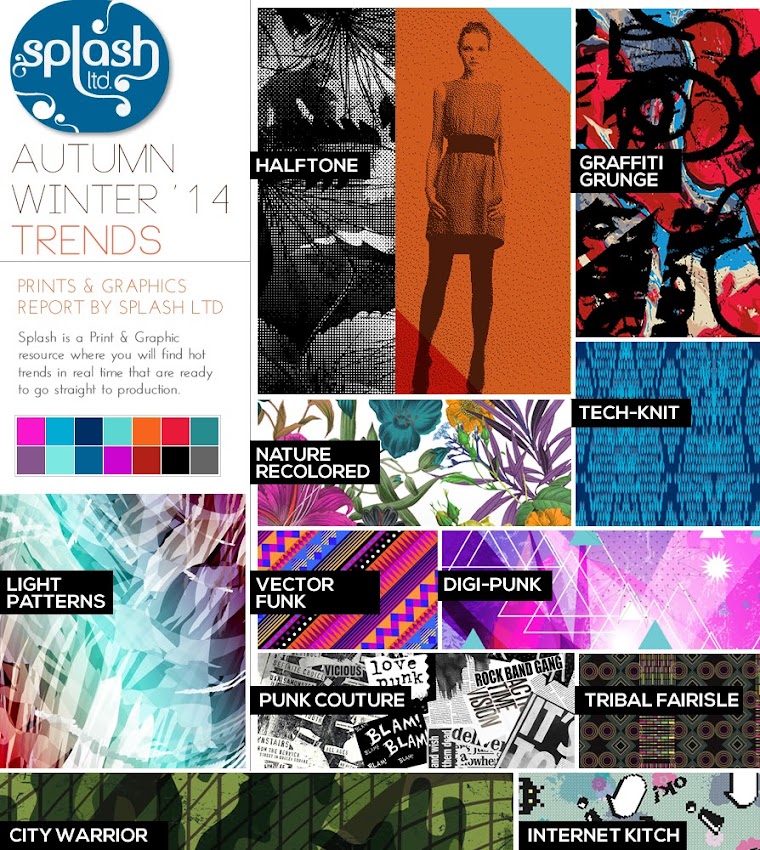 FASHION VIGNETTE: TRENDS // SPLASH LTD - A/W 2014 PRINTS AND GRAPHICS