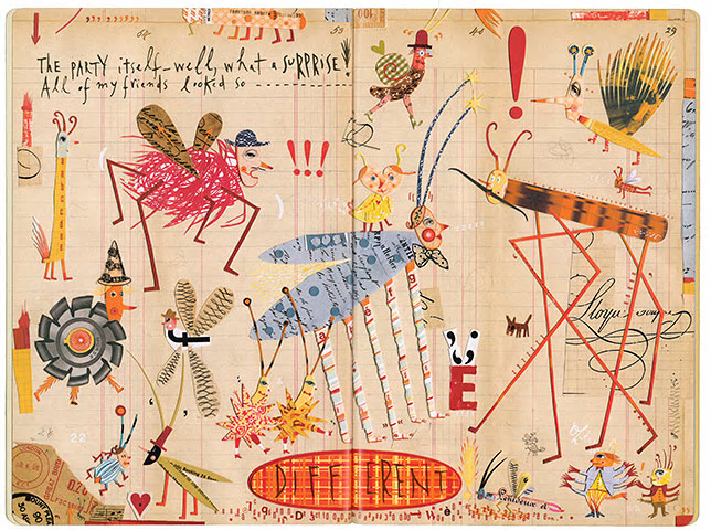 Alex Parker - Illustrator 5508: Sara Fanelli Collage