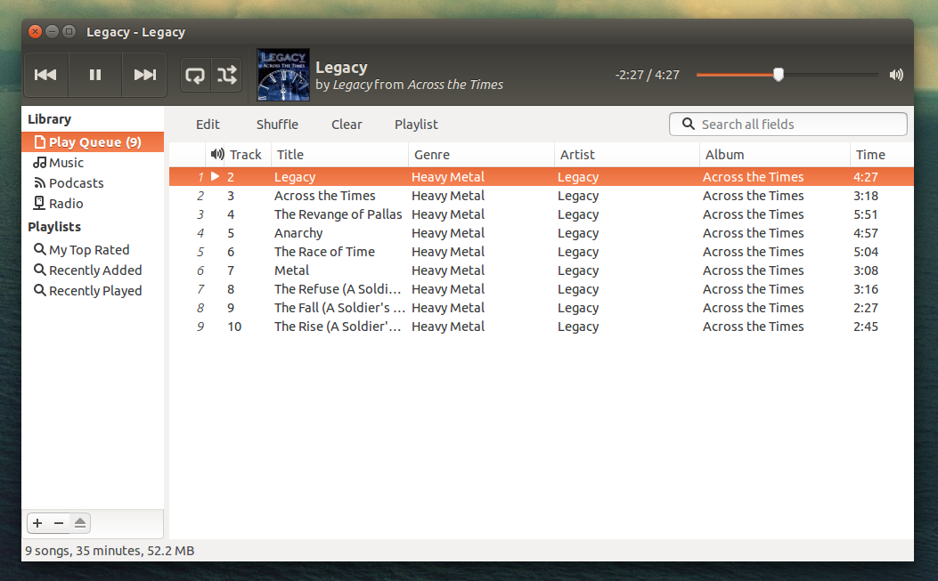 Install Rhythmbox 32 In Ubuntu Or Linux Mint Via Ppa ~ Web Upd8 Ubuntu Linux Blog