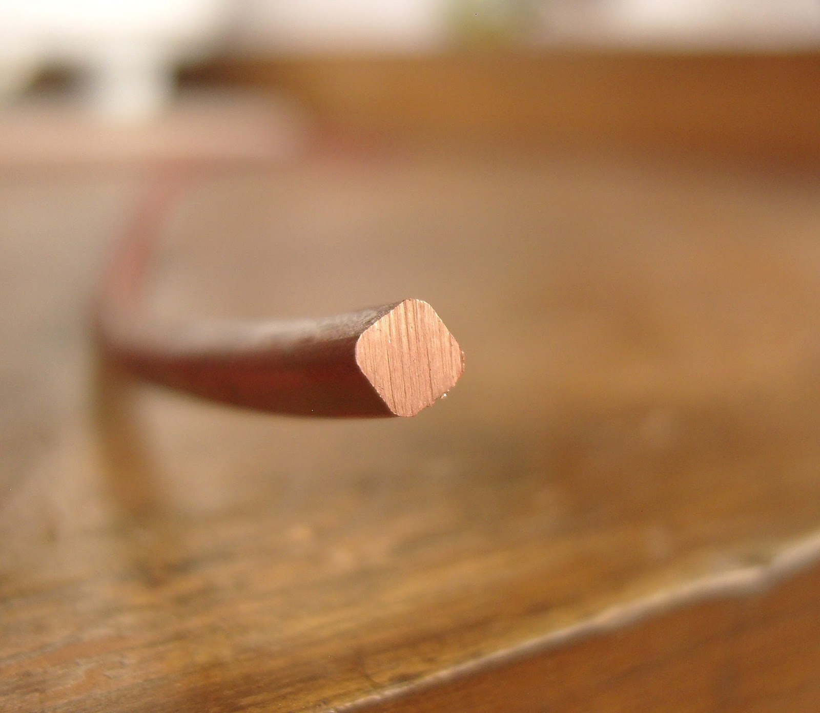 Turning Round Wire Into Square Wire