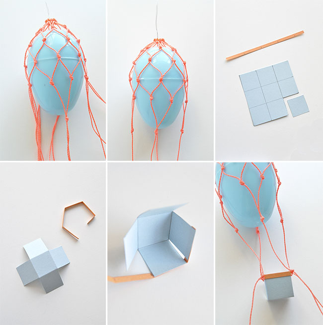 Snowdrop and Company: Easter Egg Hot Air Balloons