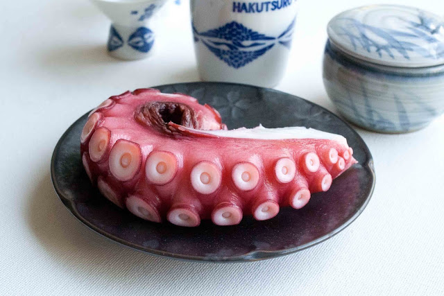 FOODjimoto: Octopus with Sesame Dressing