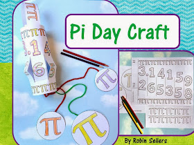Sweet Tea Classroom: Pi Day Craft - A Math Craft for Pi Day