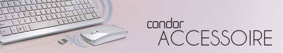 CONDOR SOURIS ET CLAVIER SANS FIL - Condor Informatique