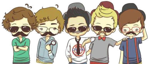 Caricatura one direction - Imagui