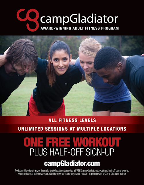 The Pump Station & Nurtury Blog: Camp Gladiator Offers a Special Deal ...
