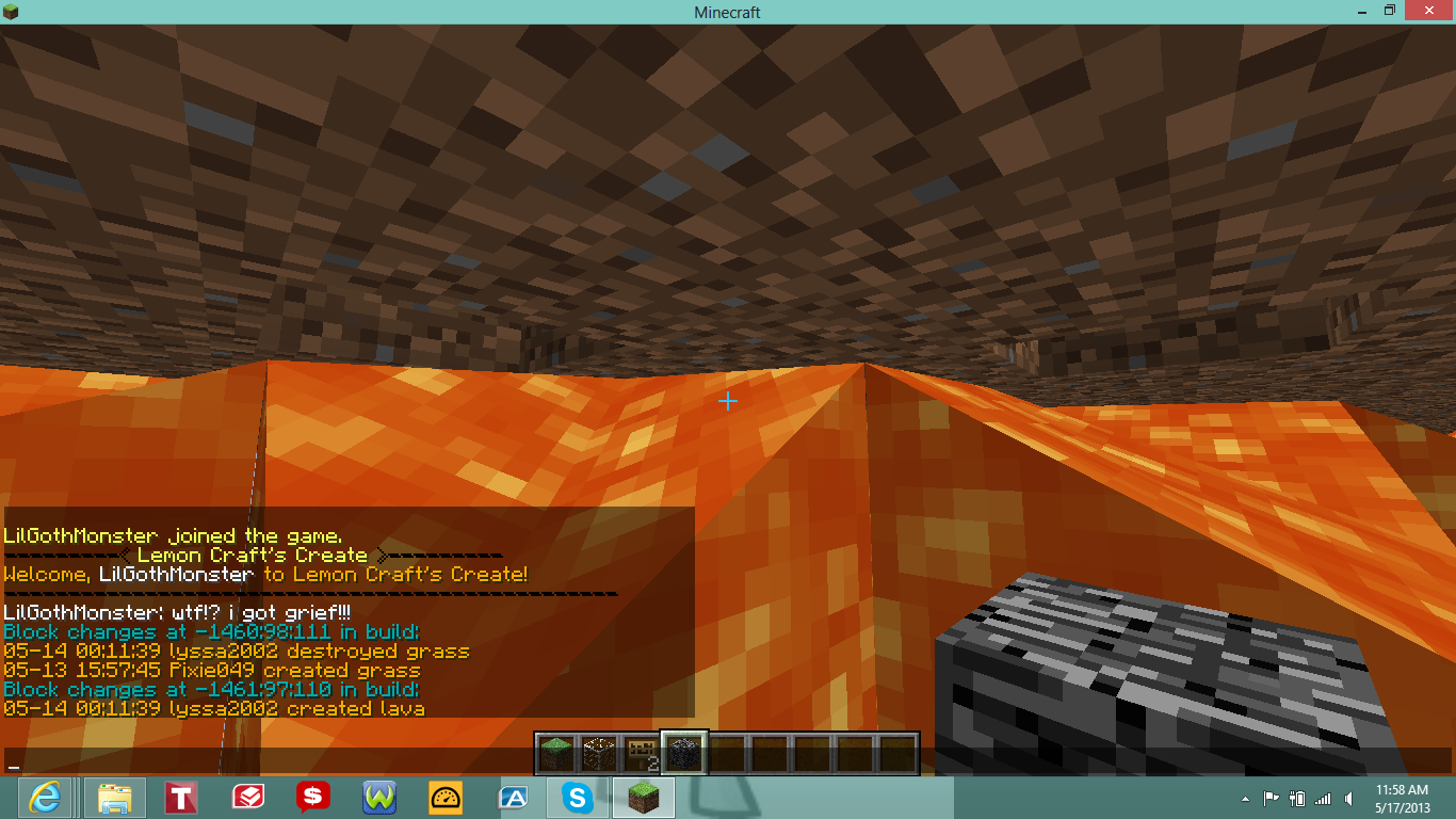 Griefers in minecraft servers