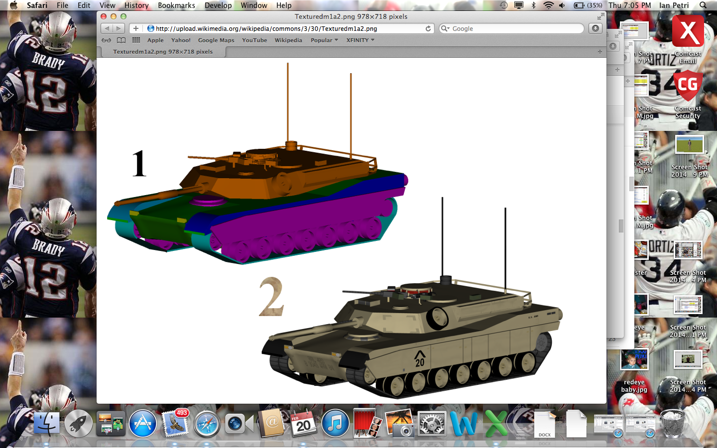 Ian Petri: Texture Mapped vs. Flat Shaded