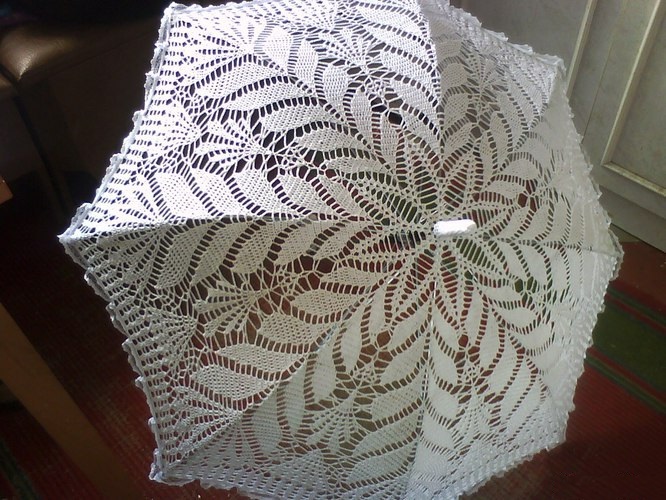 Free crochet patterns and video tutorials: How to crochet umbrella free ...