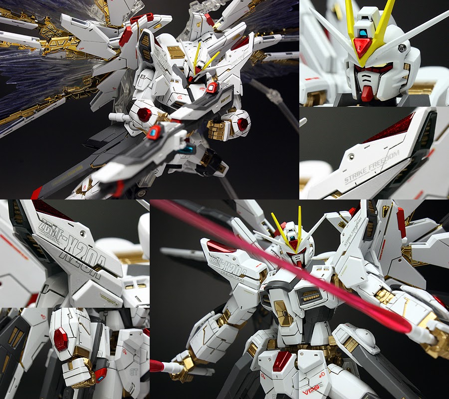 GUNDAM GUY: RG 1/144 Strike Freedom Gundam - Painted Build