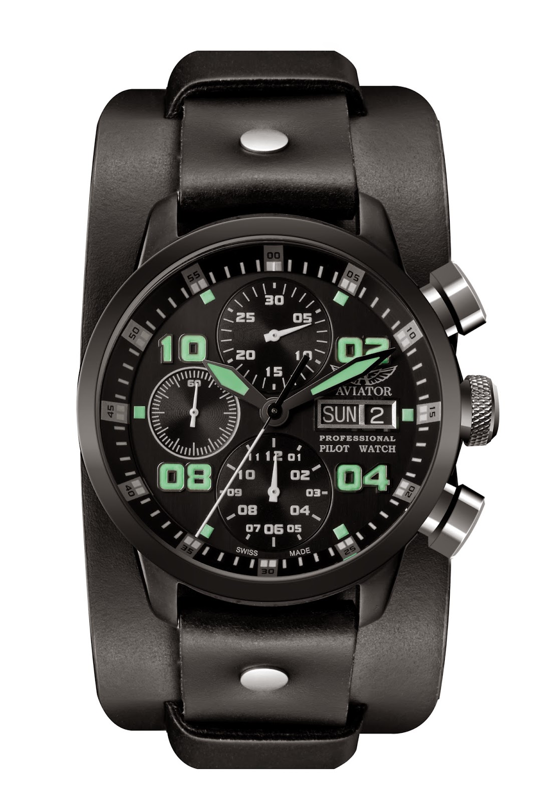 Estação Cronográfica: Chegado ao mercado - relógio Aviator Professional ...