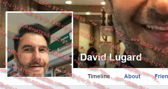ScamHaters United .. Visit us also on Facebook and Instagram : DAVID LUGARD.. THE NAME USED BY A ...