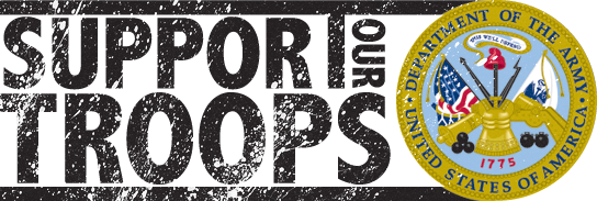 Volans in the Sky: Support our Troops Blog Badges