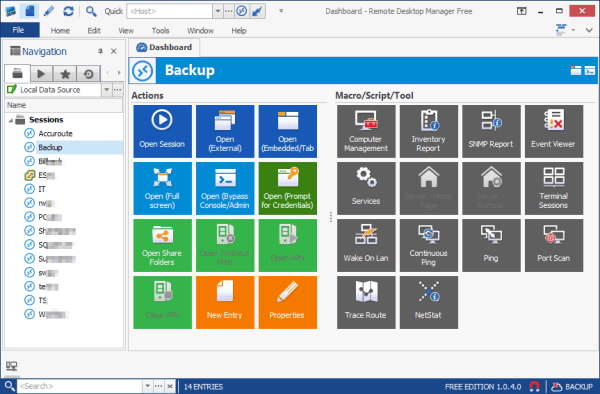 Top 5 Free Remote Desktop Connections Manager | KNOWLEDGE IS POWER