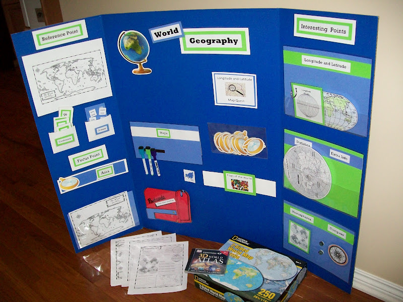 What's in the Box?: World Geography Board