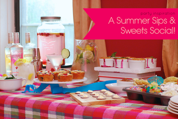 Inspired Entertaining: How to Throw a Sips & Sweets Party - Always ...