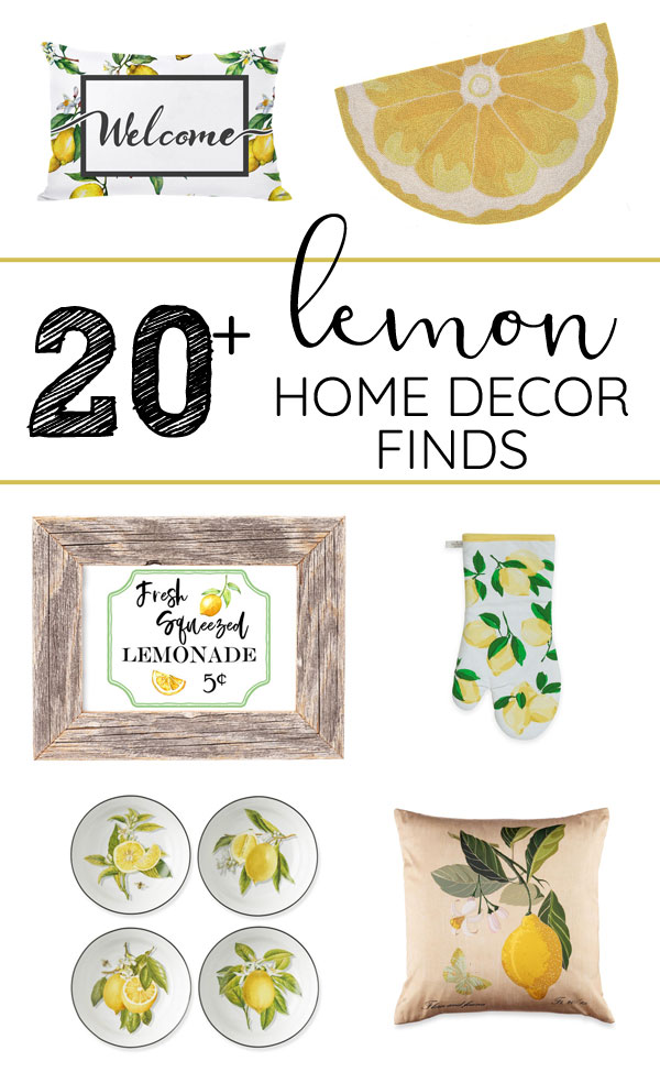Free lemonade stand printable art and lemon decor inspiration | The ...