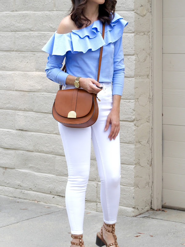 Coast With Me: One Shoulder Ruffles