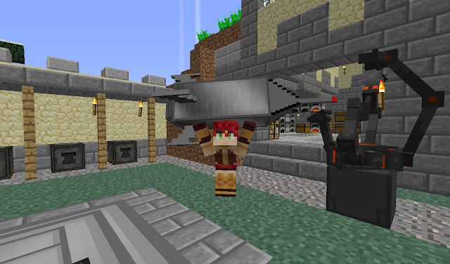 Ryou's Place of Zen: Minecraft: Finally, a rocket!