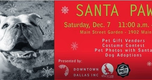 Get Your Pup in the Holiday Spirit with Santa Paws - Museum Tower Dallas