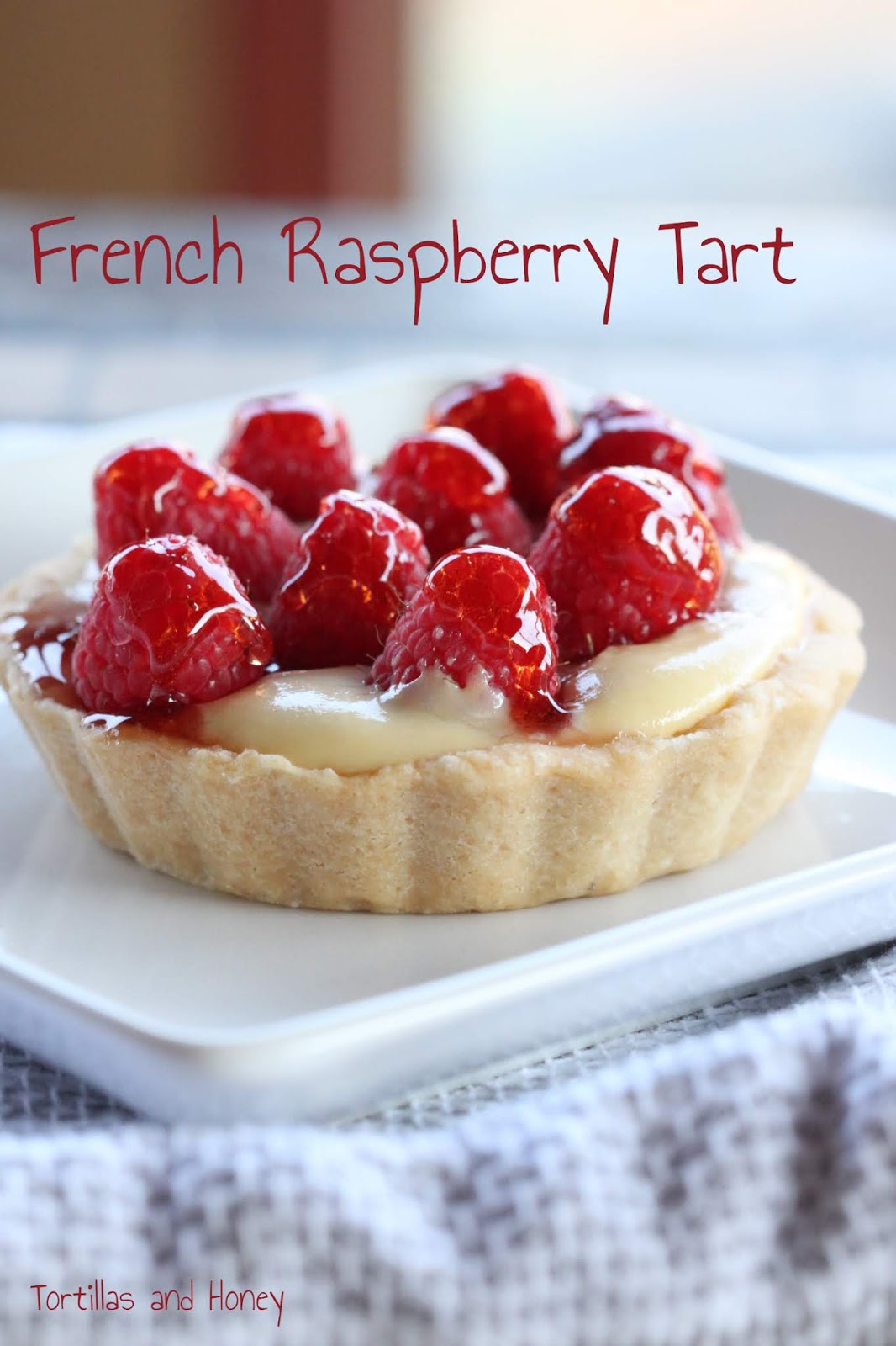 French Raspberry Tart (#Pieathalon)