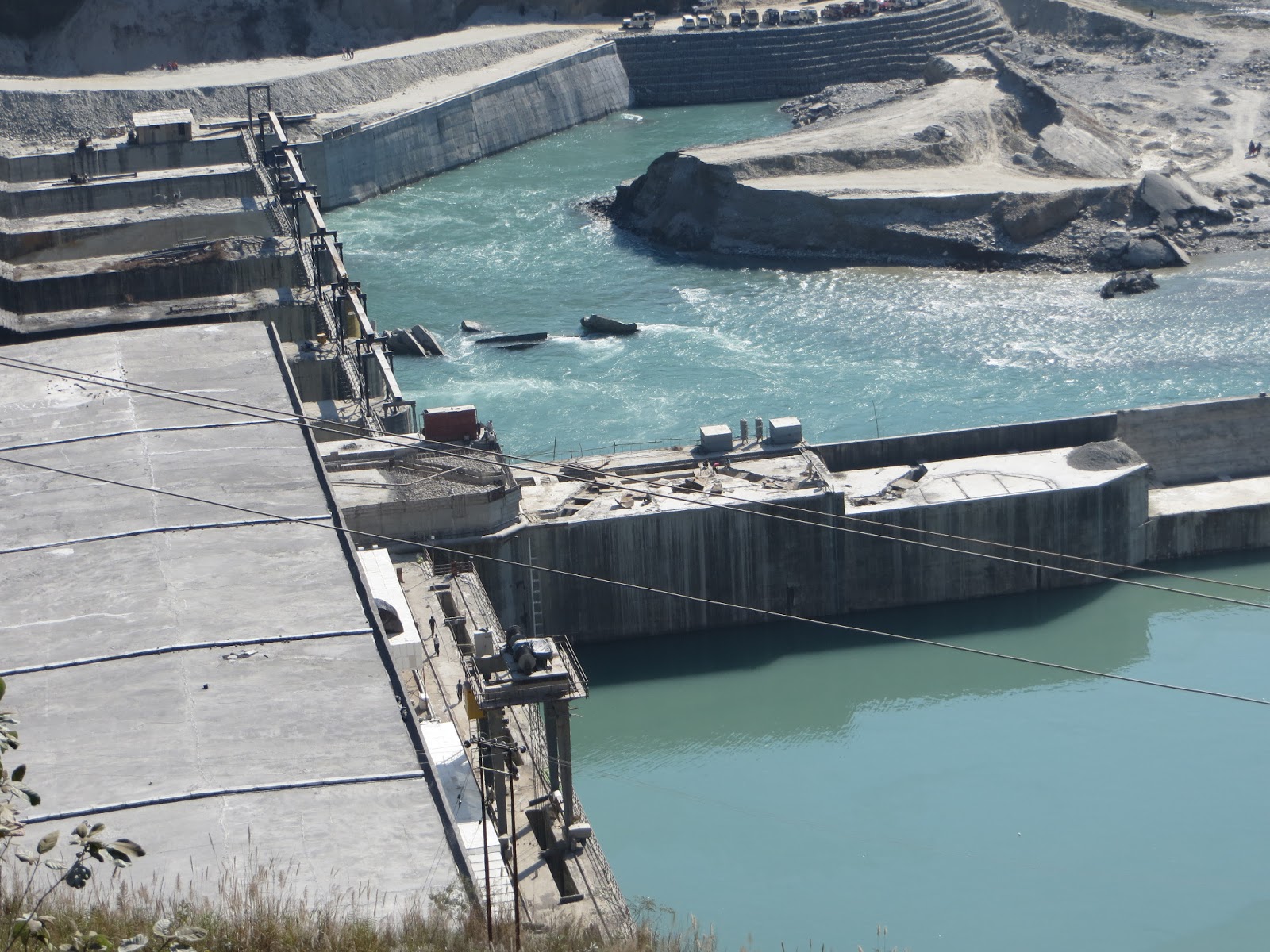 Ganga-Brahmaputra: Teesta Low Dam III, December 2012
