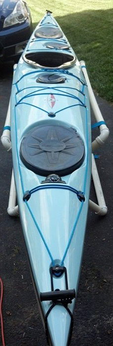 Adventures of a Lorax: Kayak Work Stand