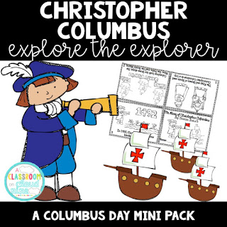 A Classroom On Cloud Nine: Christopher Columbus: Explore the Explorer