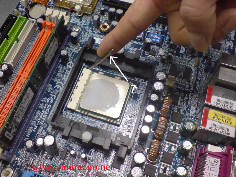 El BLOG de JUAN MANUEL: INSTALACIÓN DEL MICROPROCESADOR