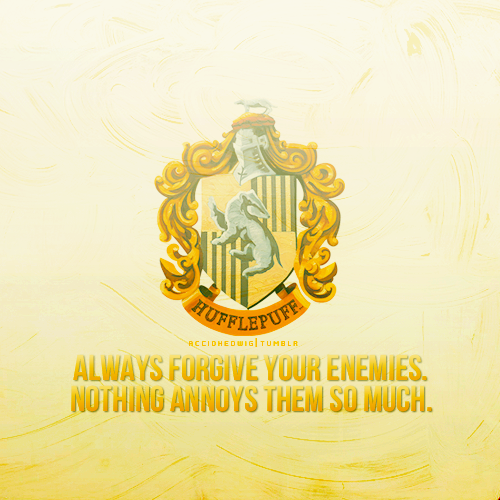 Brown Eyed Girl Conquers the World: Coming to terms with being a Hufflepuff