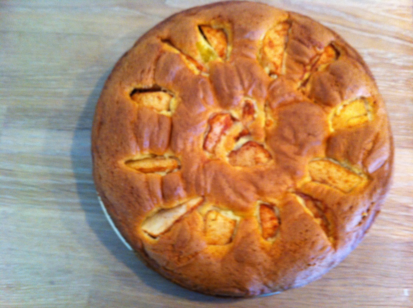 Glutenfrie perler: Eplekake