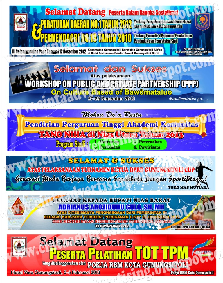 Contoh Design Spanduk