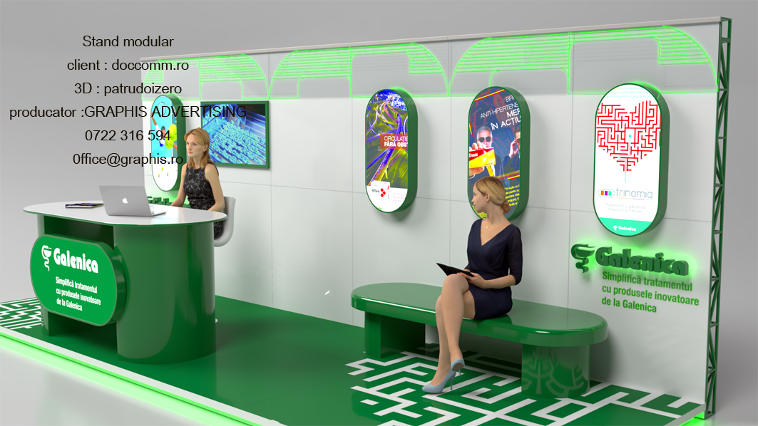 Graphis Advertising - Productie Publicitara: Stand Expozitional Modular