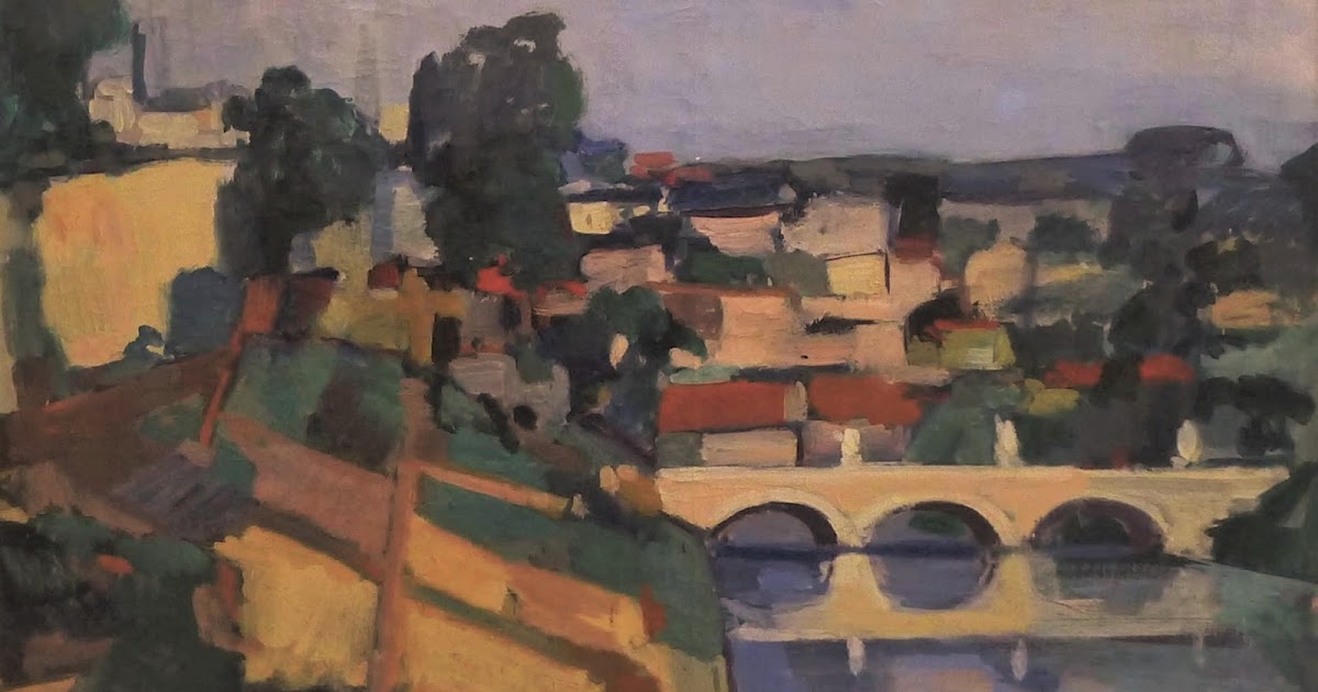 Galerie 5d: Max Hunziker - Seinelandschaft (1931)