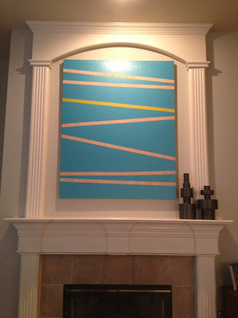 painterly.passion: diy colorblock painting