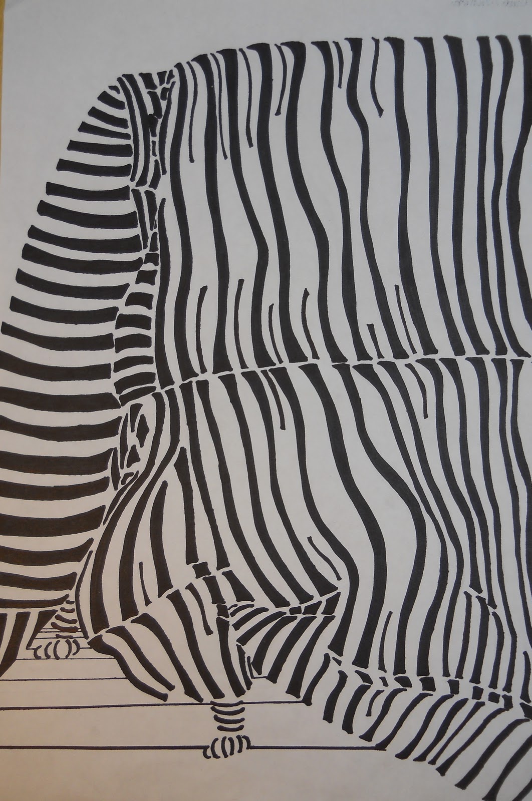 A.C. New ART DepARTment - Mr. Temple: Art II - Cross-Contour Line Drawings