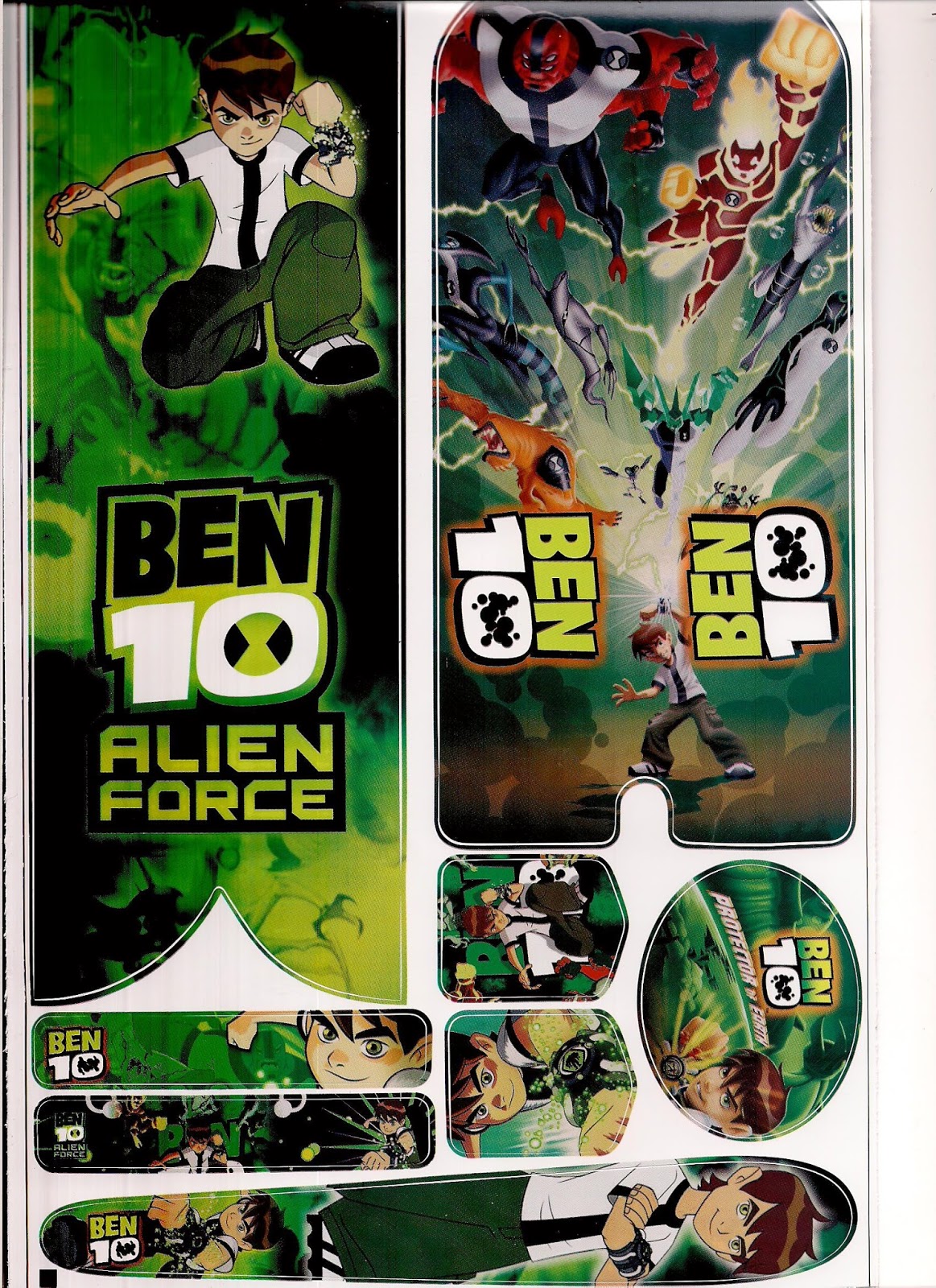 Adesivos para Bicicleta: Adesivo Ben 10