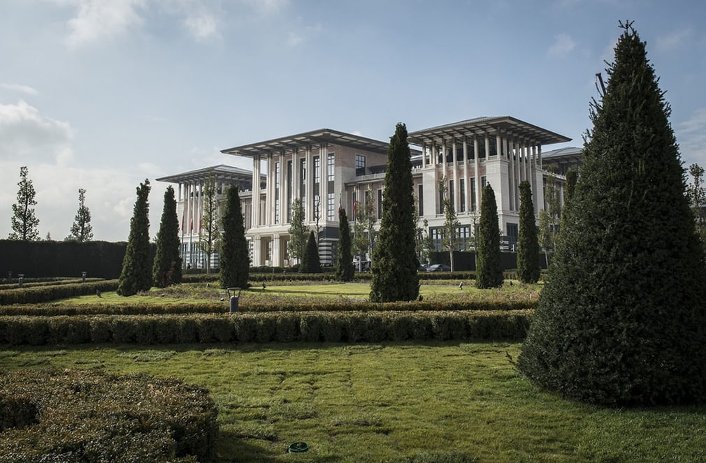 Turkey's new presidential palace unveiled