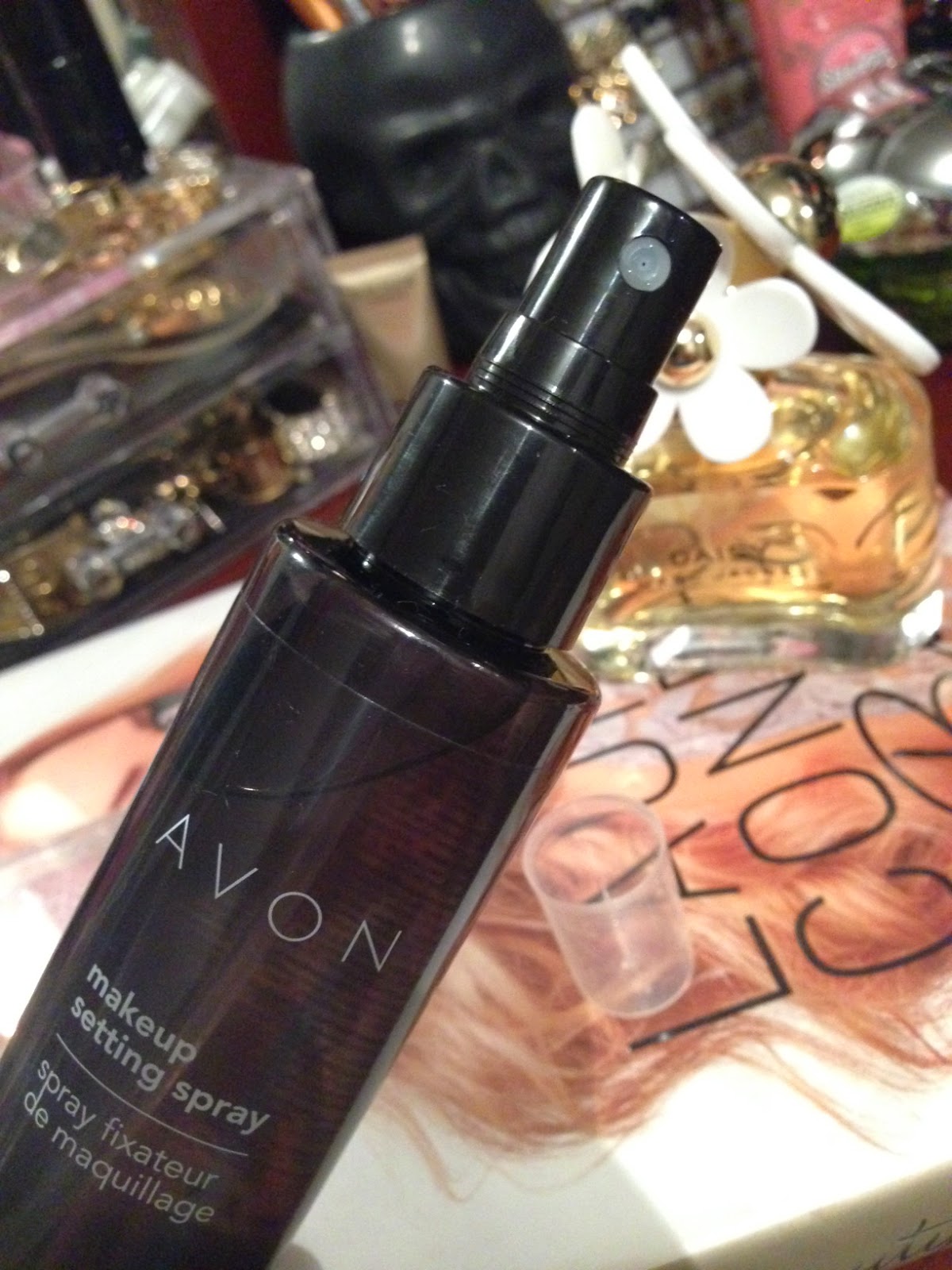 Lipgloss Is My Drug: Avon Makeup Setting Spray - Review